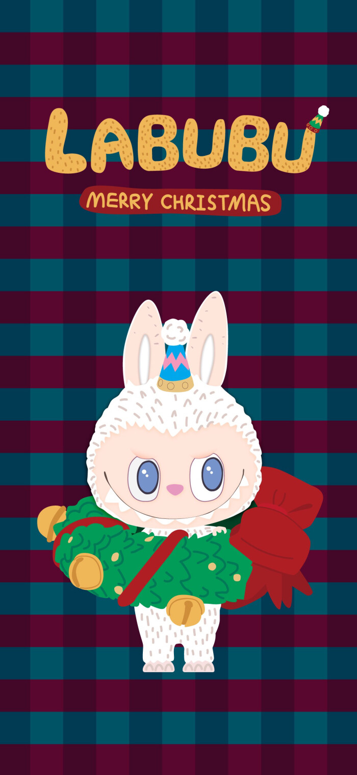 Labubu壁纸，出处小红薯@阿葩 - 堆糖，美图壁纸兴趣社区